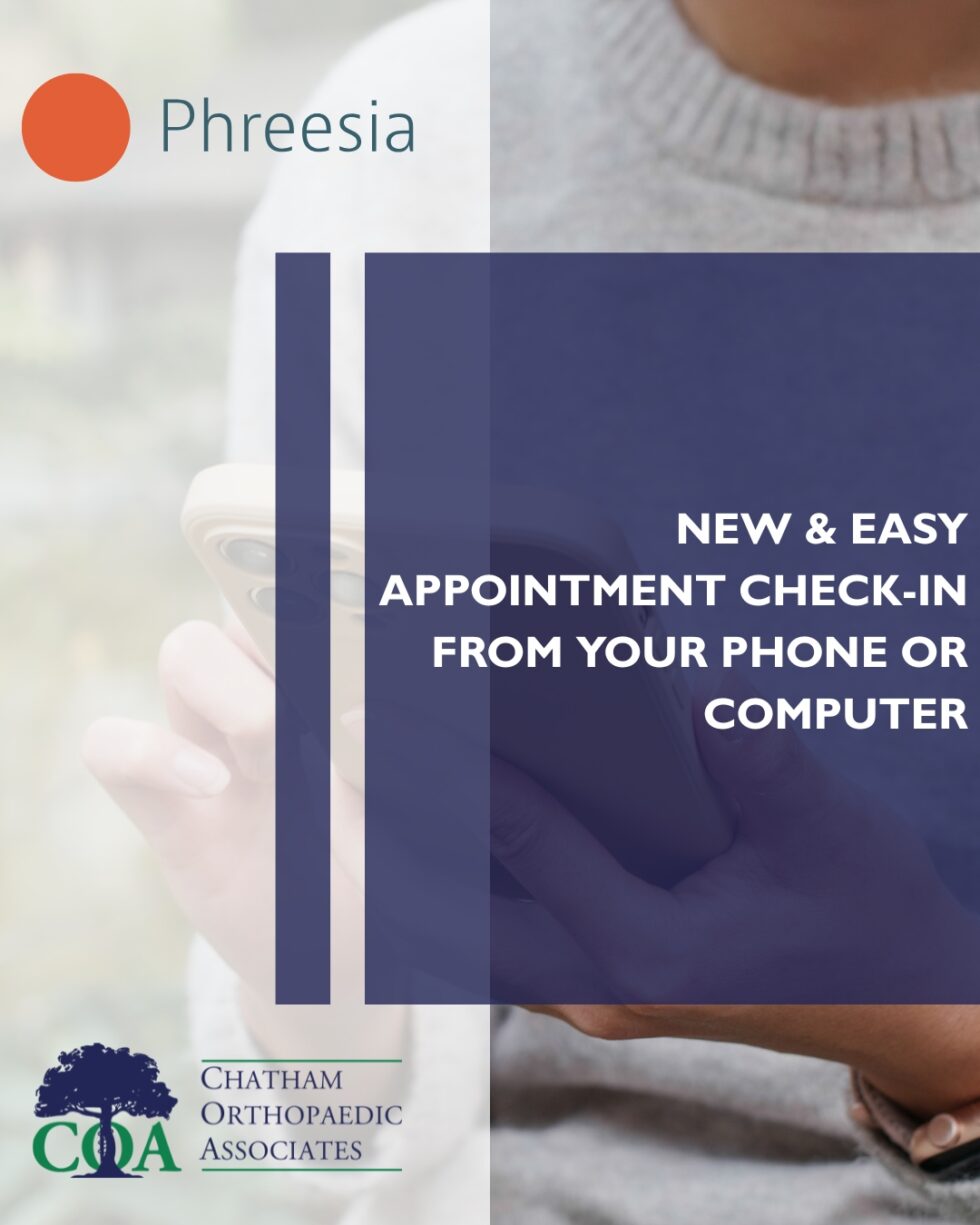 Phreesia: New Patient Intake Platform - Chatham Orthopaedics